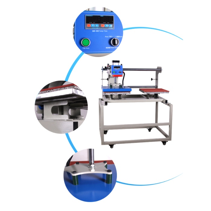 Pneumatic Automatic double station Heat transfer Machine 40*40cm